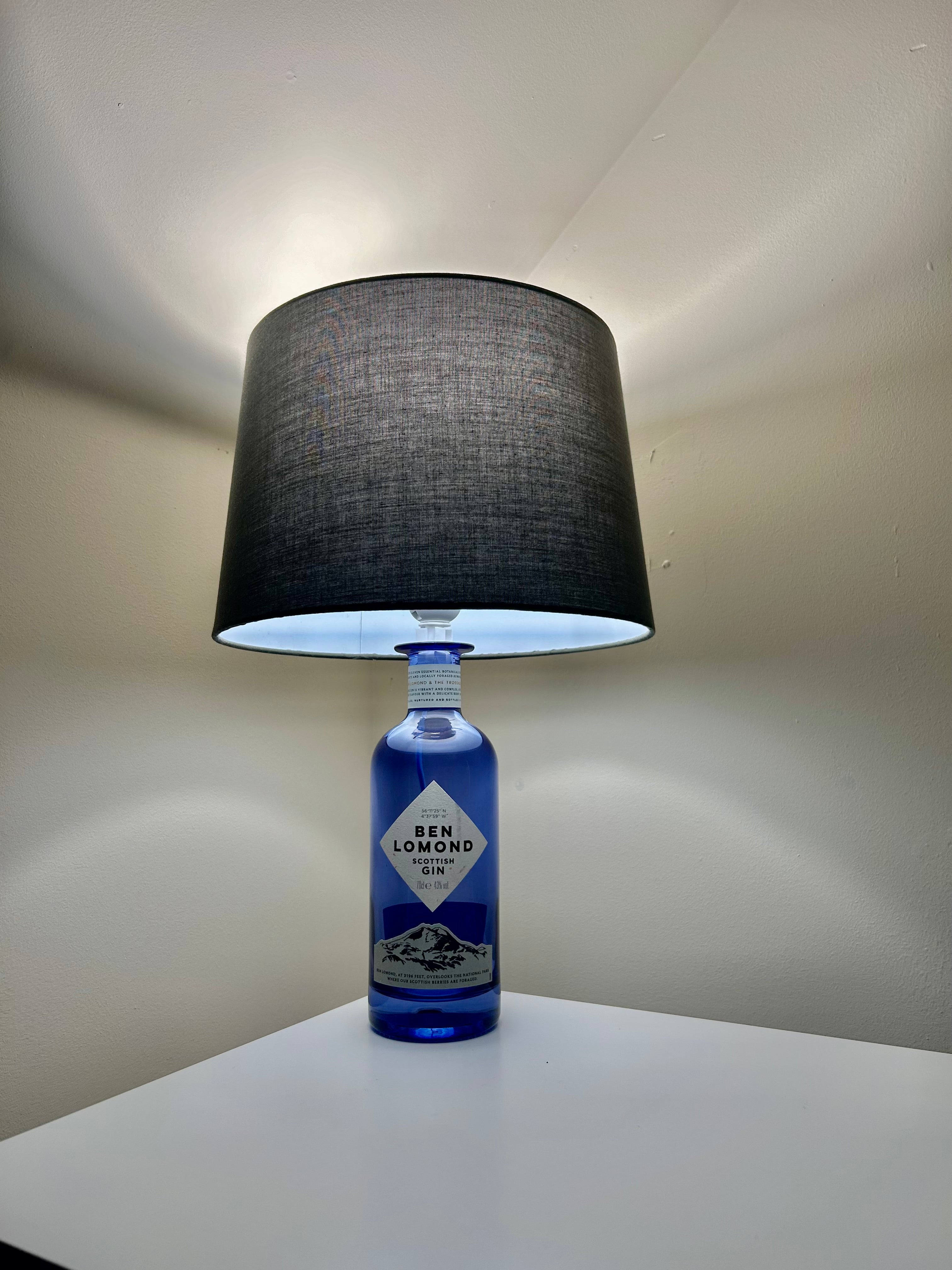 Ben Lomond Gin Bottle Lamp – Sianology